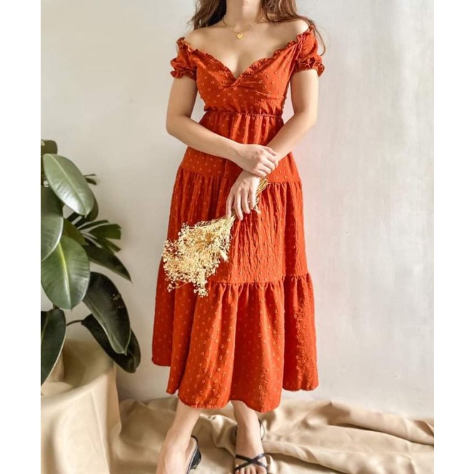 TFShop PIA MAXI DRESS - by maui | Shopee Philippines