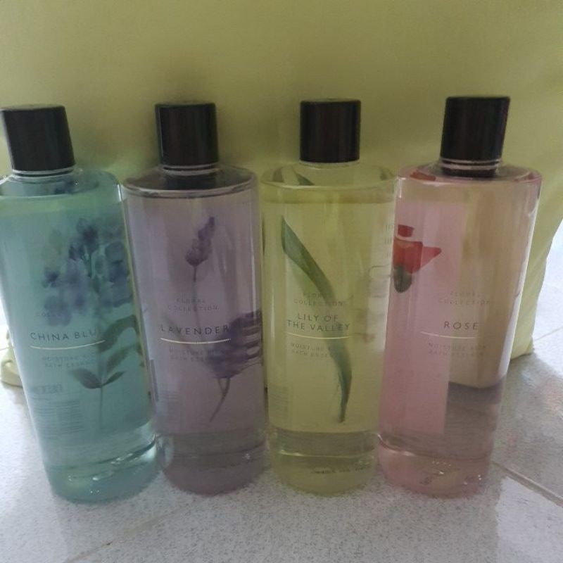 ORIGINAL Marks & Spencer Bath Essence FLORAL COLLECTION 500ml WD FREE ...