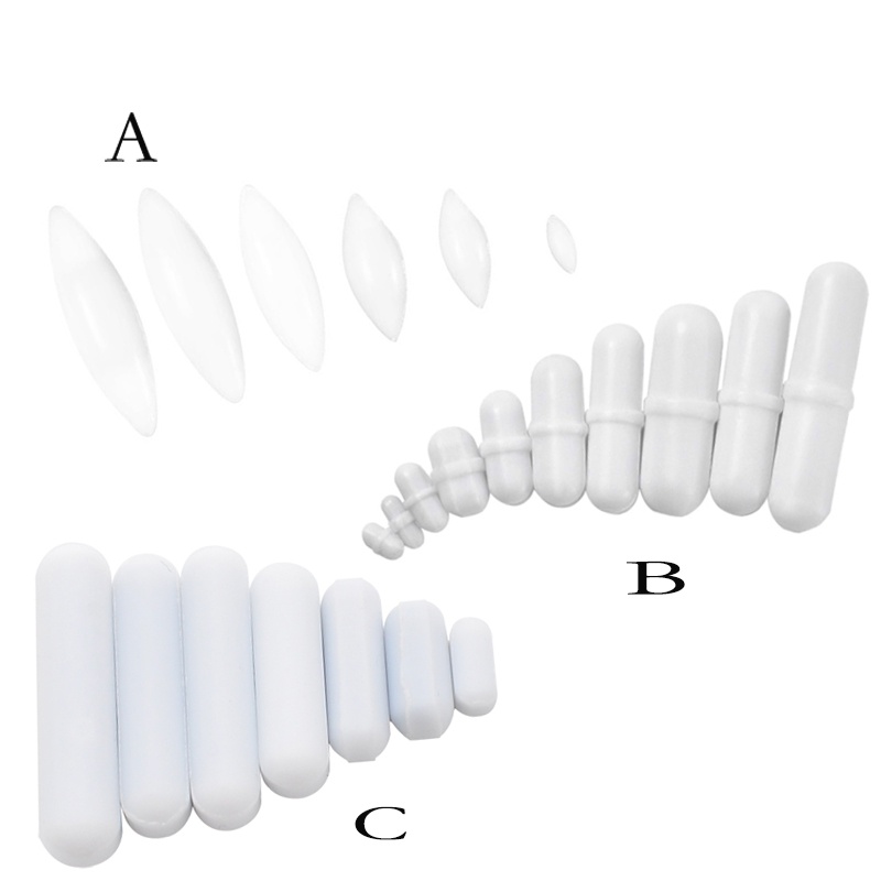 5pcs/lot Mixed Size Magnetic Stirrer Bar PTFE Magnetic Stirrer Mixer ...