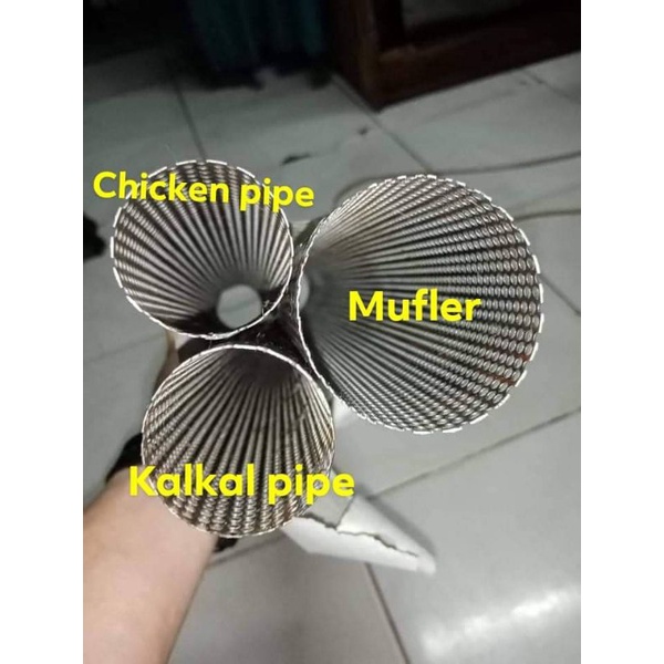 SCREEN FOR MUFLER CHICKEN PIPE KALKAL PIPE | Shopee Philippines