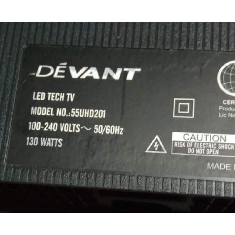 Backlight Set 55inch Devant 55uhd201 Brandnew 3strip ACB3volts | Shopee ...