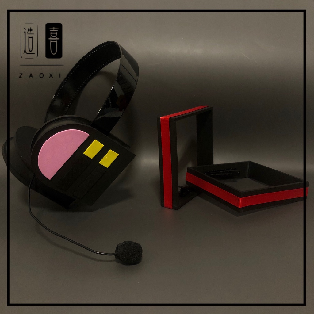 [Manmei] Hatsune cos Props Family v miku Headset+Headwear Whole Set ...