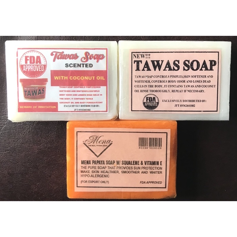 Tawas soap bar with coconut oil 90g & 150g | Shopee Philippines