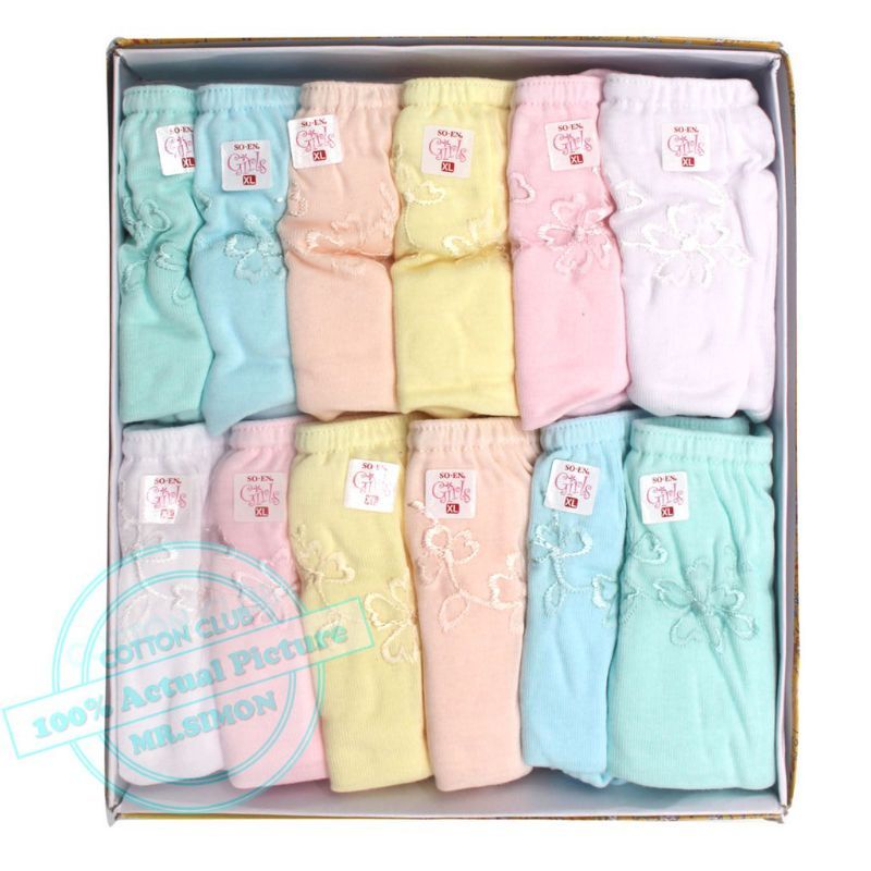 Original SOEN KIDS PANTY CCP 12PCS BOX | Shopee Philippines