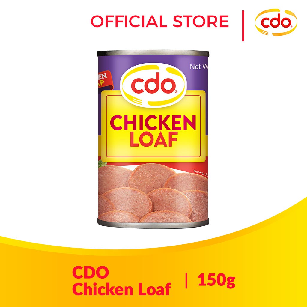 CDO Chicken Loaf Classic 150g | Shopee Philippines