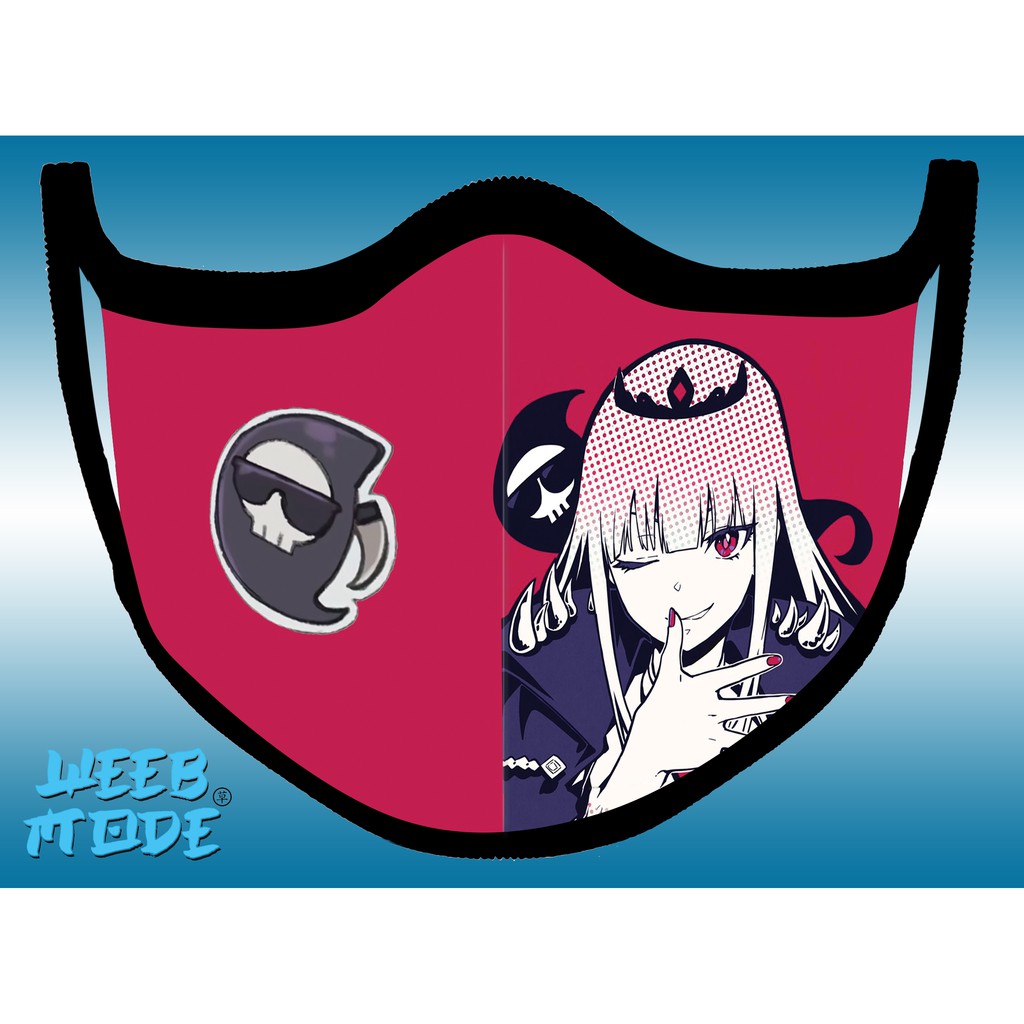 Mori Calliope Death Sensei Inspired Mask Hololive Vtuber EN Sublimated ...