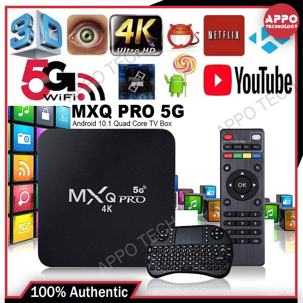 TV Box MXQ PRO 5G 4K Android Ultra HD | Shopee Philippines