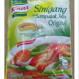 Knorr Sinigang sa Sampaloc Mix / Sinigang Mix 40g | Shopee Philippines