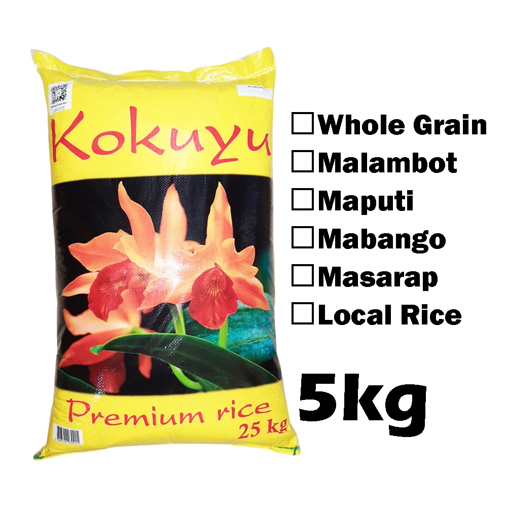Kokuyo Premium Rice Denorado Rice 5kg | Shopee Philippines