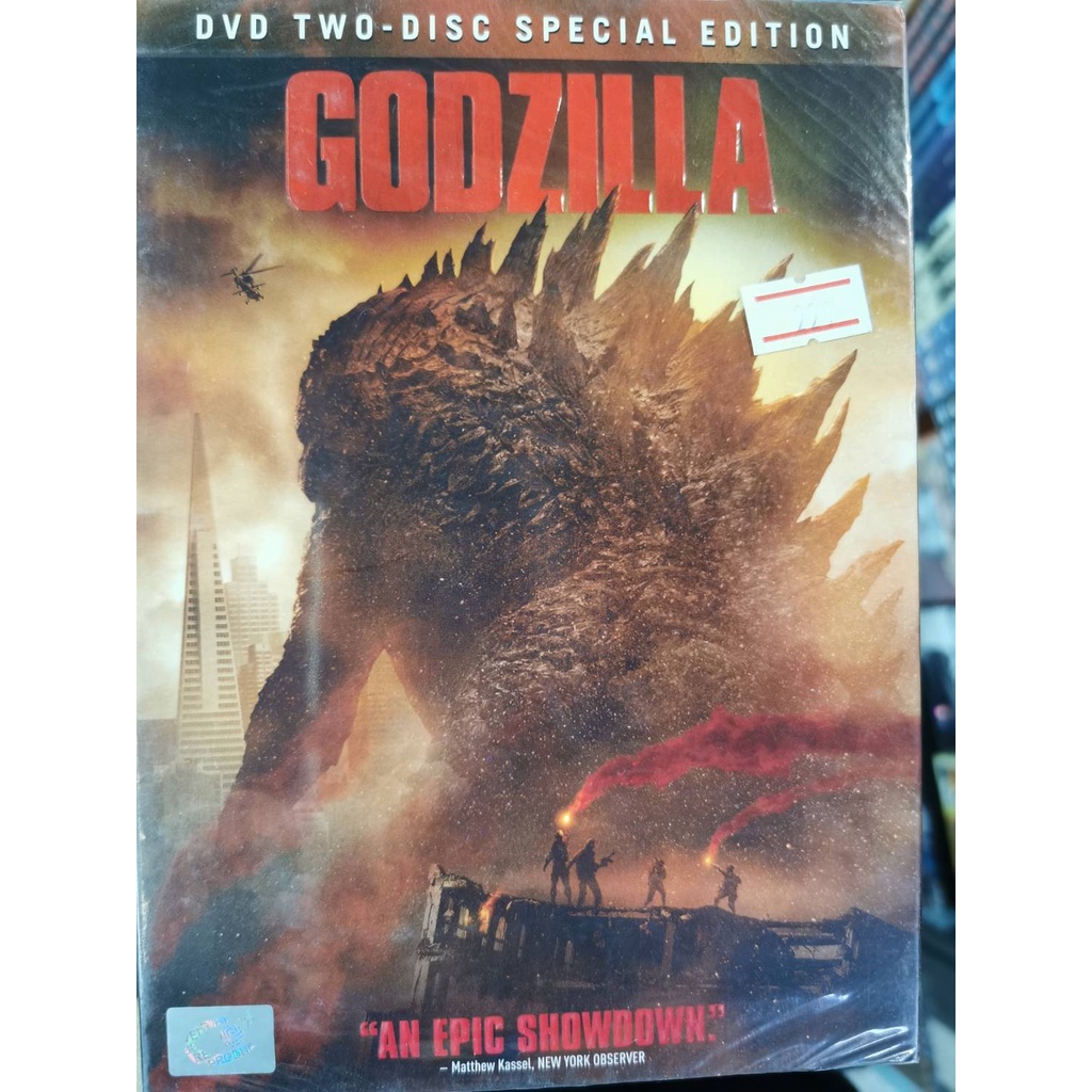 DVD 2 Disc : Godzilla (2014) Godzilla 2014 Cover Wear "Aaron Taylor ...