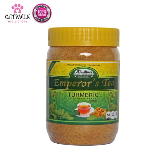 100% Authentic Emperor's Tea Turmeric 15in1 in Bottle 350g | Shopee ...