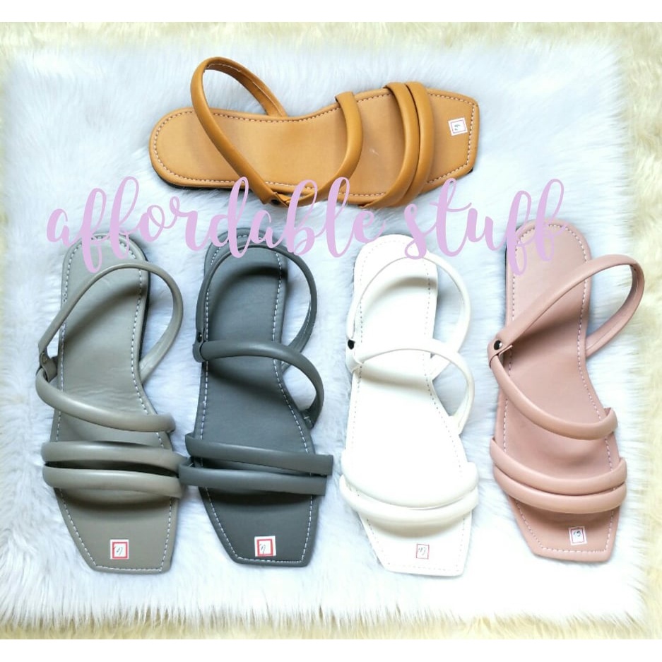 MARIKINA FLATS / SANDALS ( V2 STICK SANDALS ) | Shopee Philippines