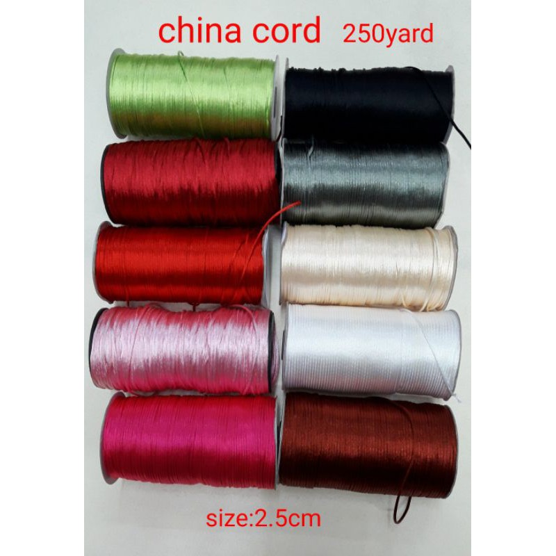 cord (china cord)sold per (roll /100yard) | Shopee Philippines