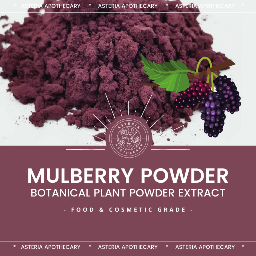 Mulberry Fruit Powder 30g & 100g - Asteria Apothecary | Shopee Philippines