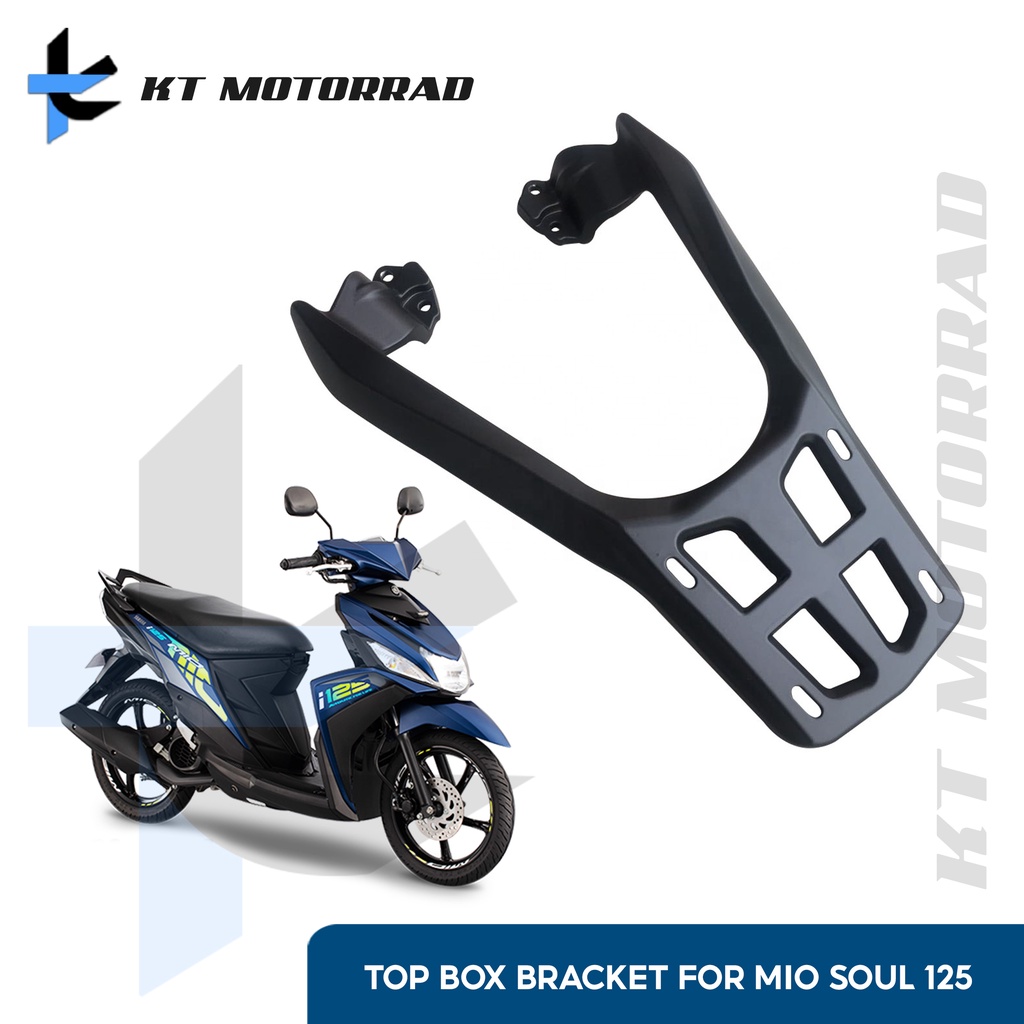 KT Yamaha Mio i125 and Mio Gear Top Box Bracket High Quality Aluminum ...