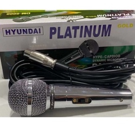 Hyundai Platinum DM-8000 Microphone for Videoke/Karaoke Machine | Shopee Philippines