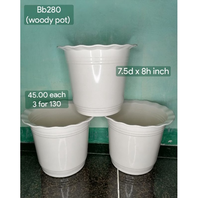 BB280 pot (woody pot) | Shopee Philippines