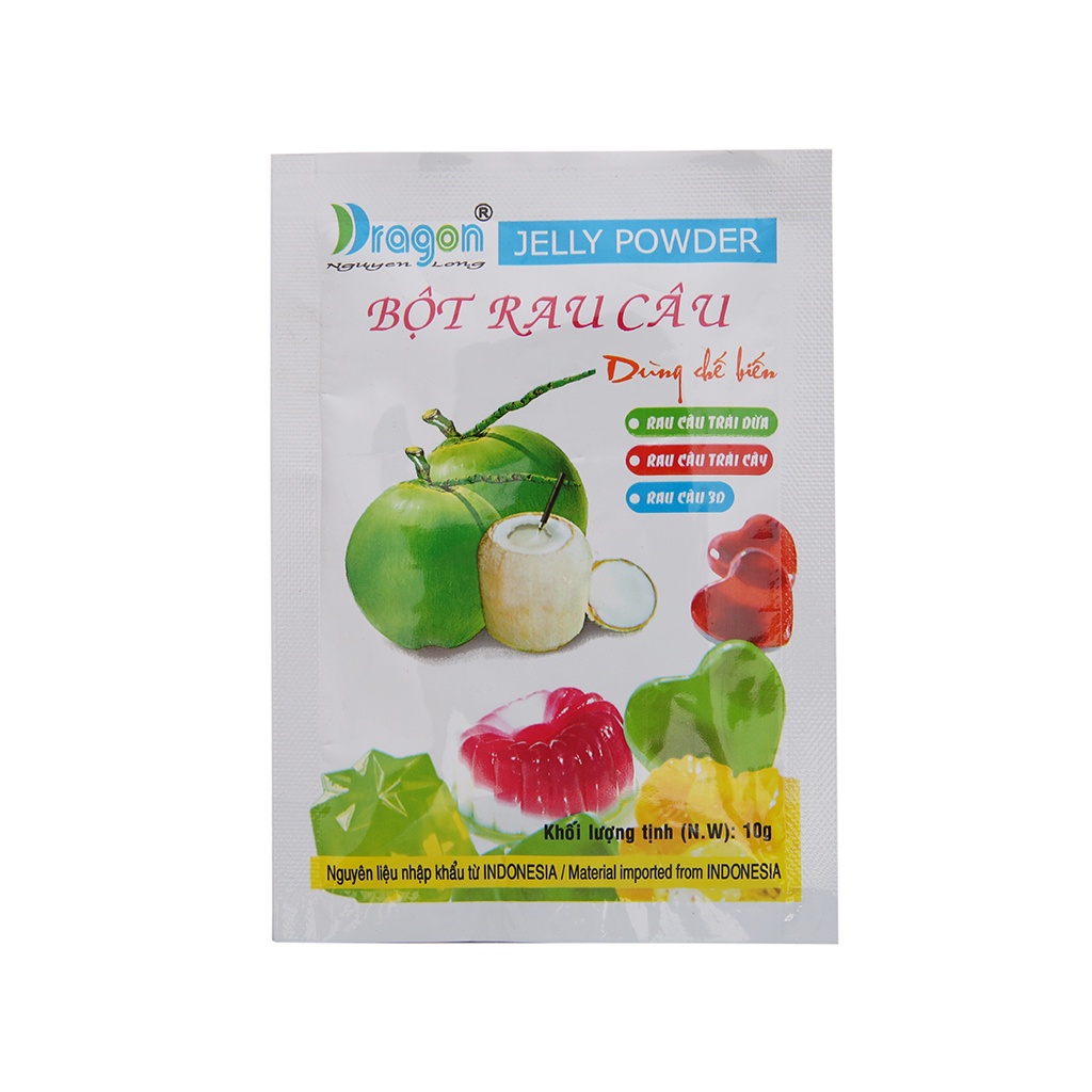 Dragon jelly with coconut flavor, 10g pack | Shopee Philippines