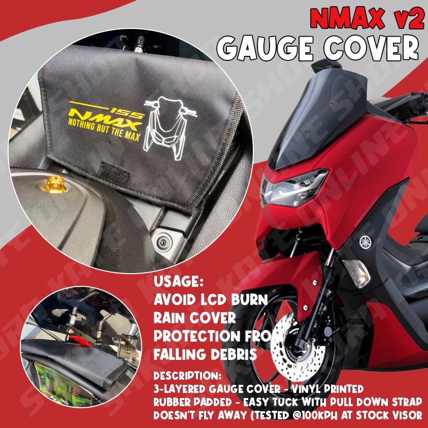 NMAX V2 PANEL GAUGE COVER 3 layer | Shopee Philippines