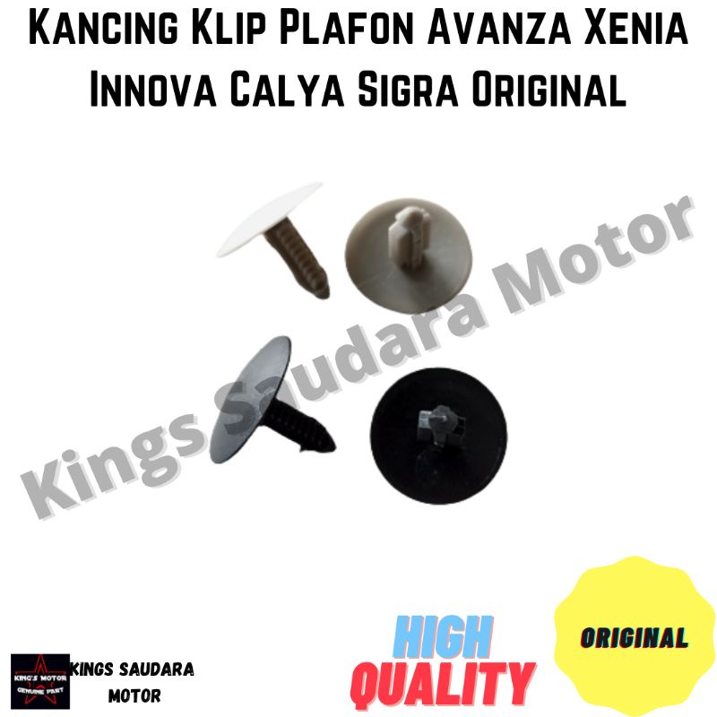 Avanza Xenia Innova Sigra Ceiling Clip Button Original | Shopee Philippines