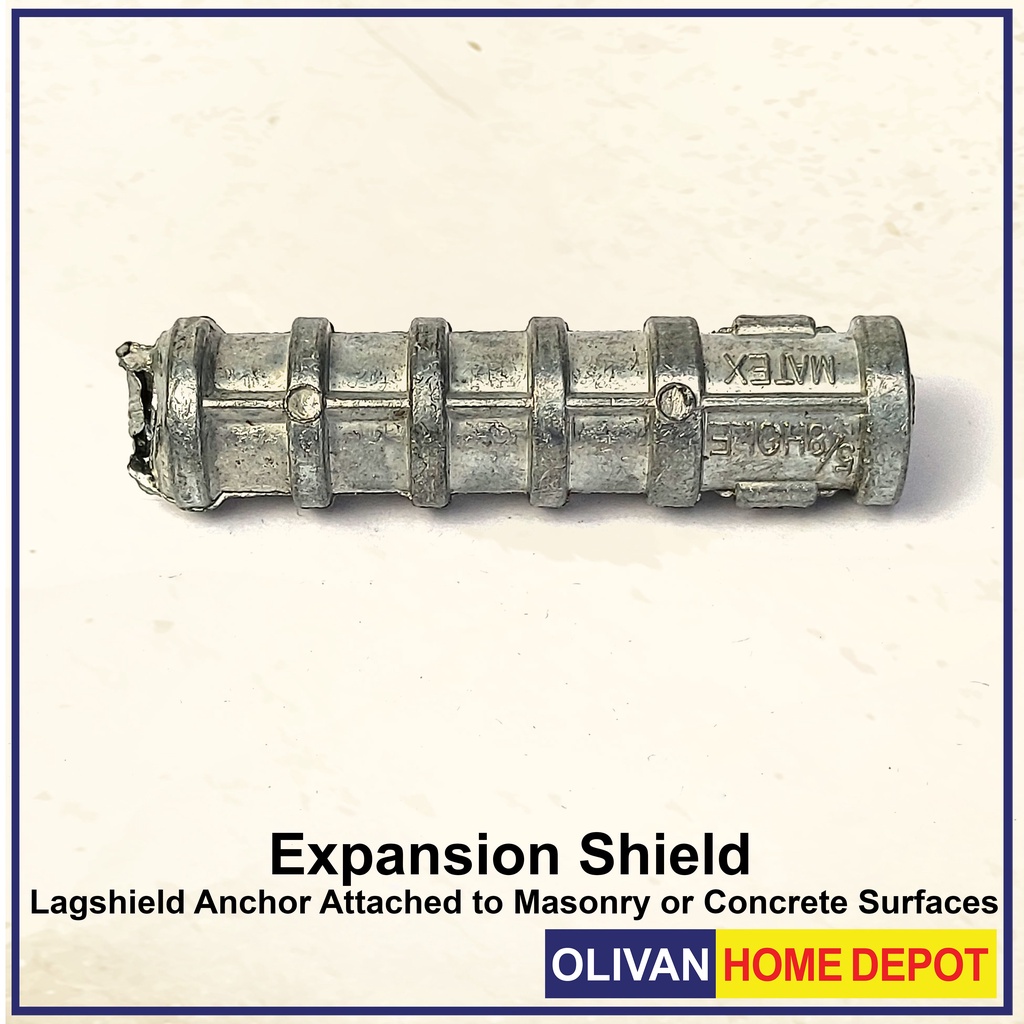 MIni Expansion Shield / Lagshield Anchor Attached to Masonry or ...
