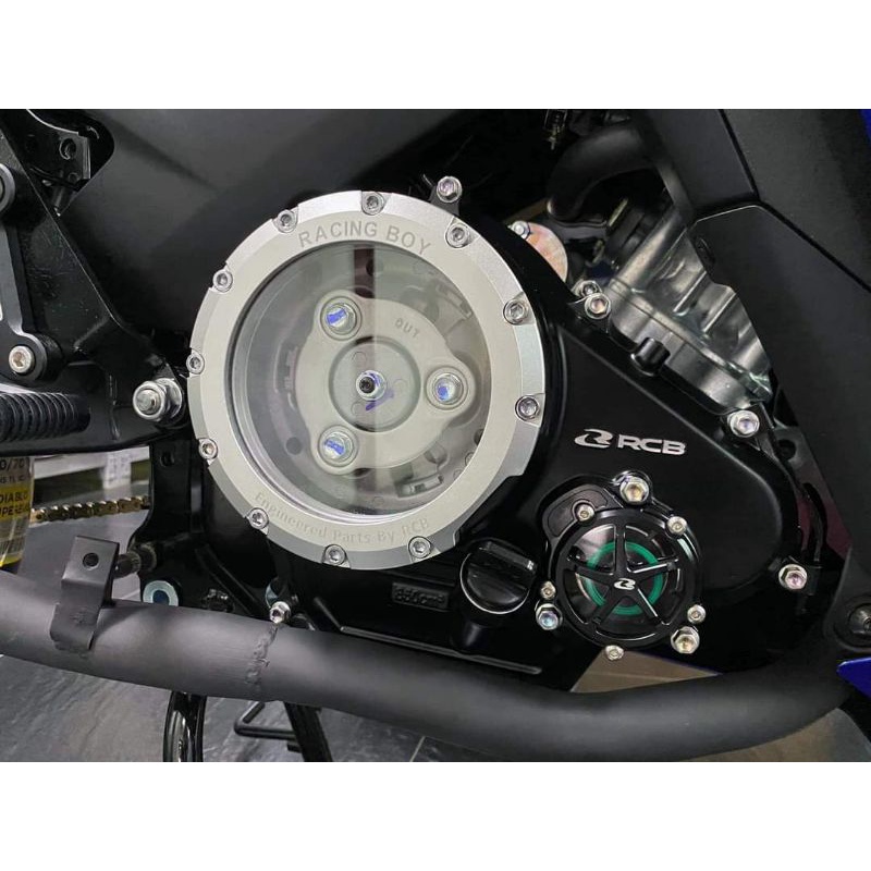 RCB CRANKCASE COVER (CRANK CASE) SNIPER155/R15 v3 ENGINE COVER | Shopee ...