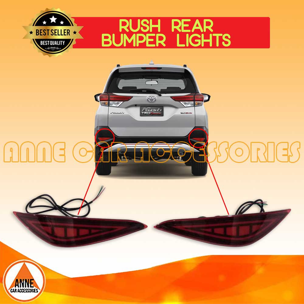 Toyota Rush 2018 - 2023 Rear Bumper Light Eye Type Multi-Function LED ...