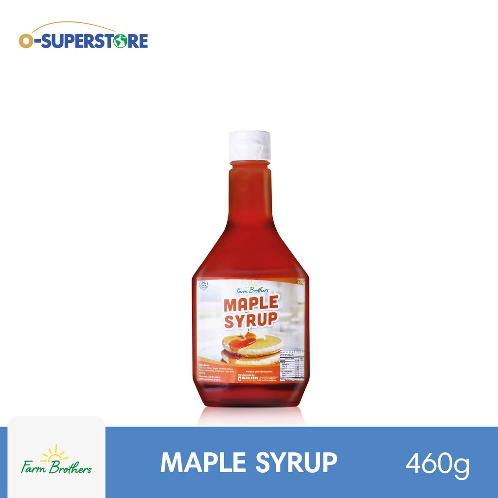 Farm Brothers Maple Flavored Syrup 460g | Shopee Philippines