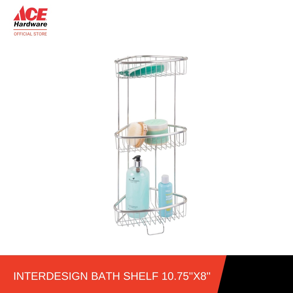 Interdesign Ultra 3-Tier Bathroom Shelf | Shopee Philippines