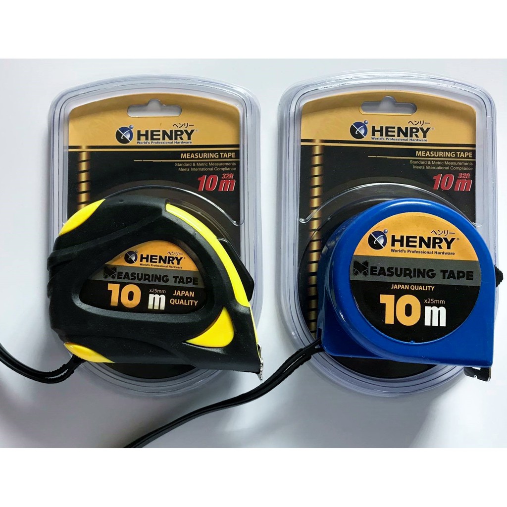 Henry measuring Tape (7.5m, 10m) | Shopee Philippines