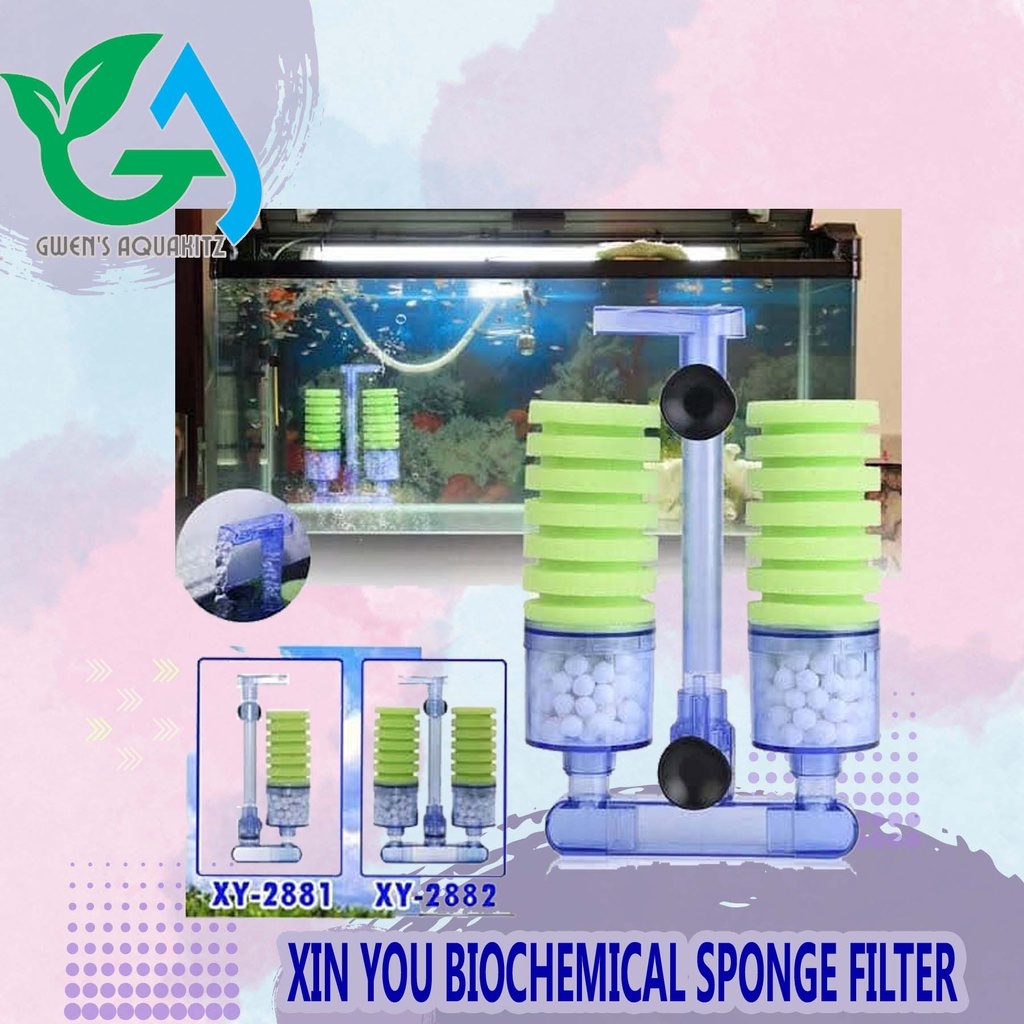 Biological Sponge Filter with Ceramic Ball [Infinity] | Shopee Philippines