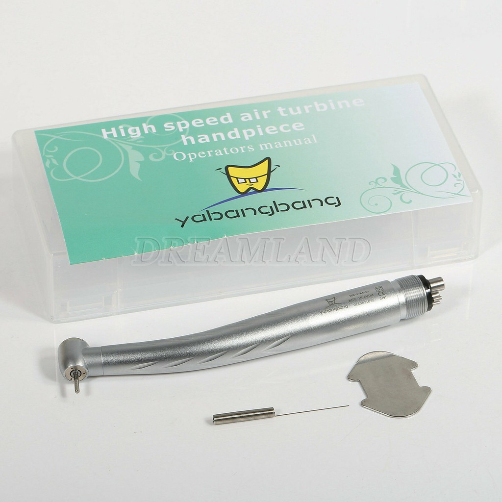 NSK Style Dental High Speed Turbine Handpiece 3 Spray Push Button ...