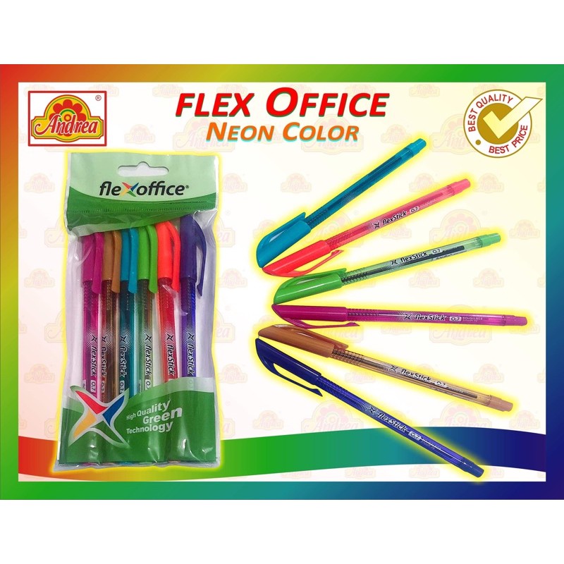 FlexOffice FlexStick Smooth Ink Pen sold by 6pcs Andrea | Shopee ...