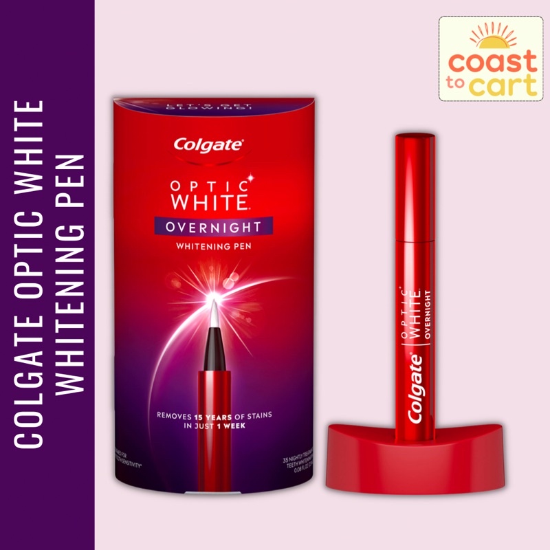 Colgate Optic White Overnight Teeth Whitening Pen | Shopee Philippines