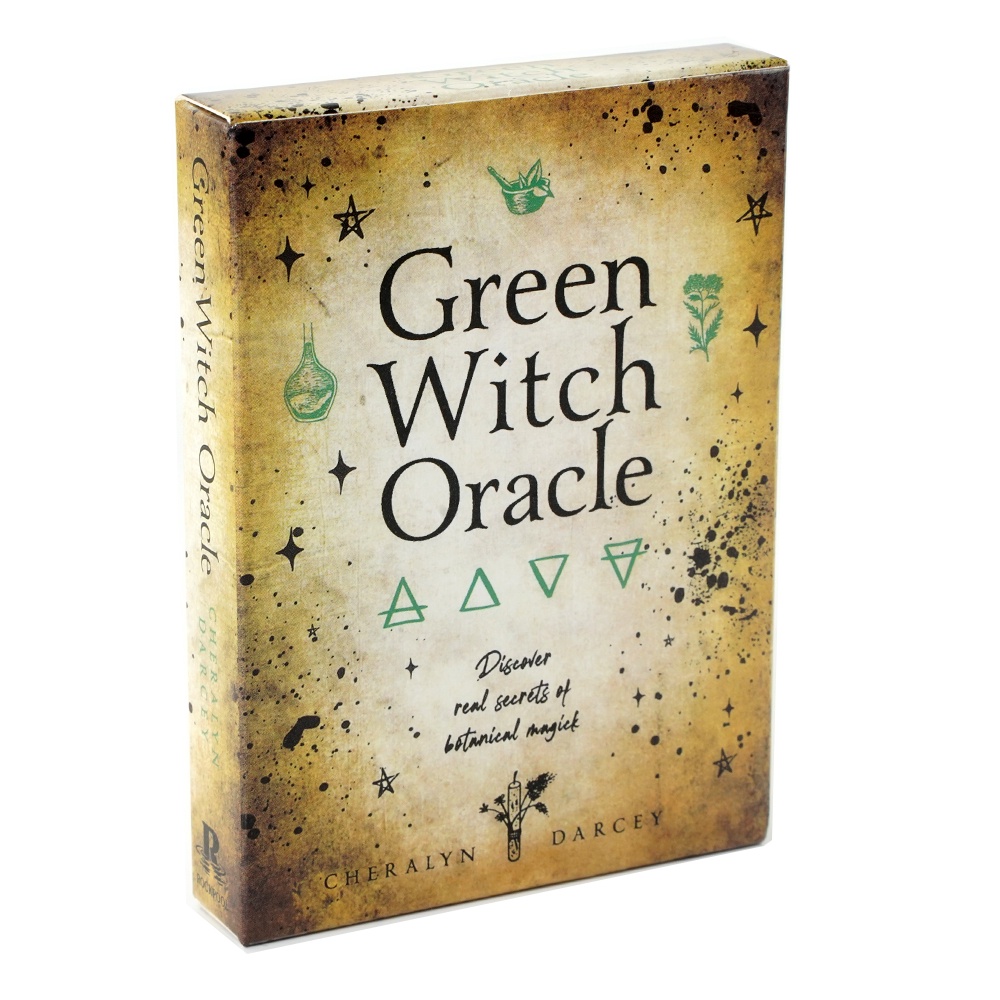 Green Witch Oracle Cards: Discover Real Secrets Tarot Cards | Shopee ...