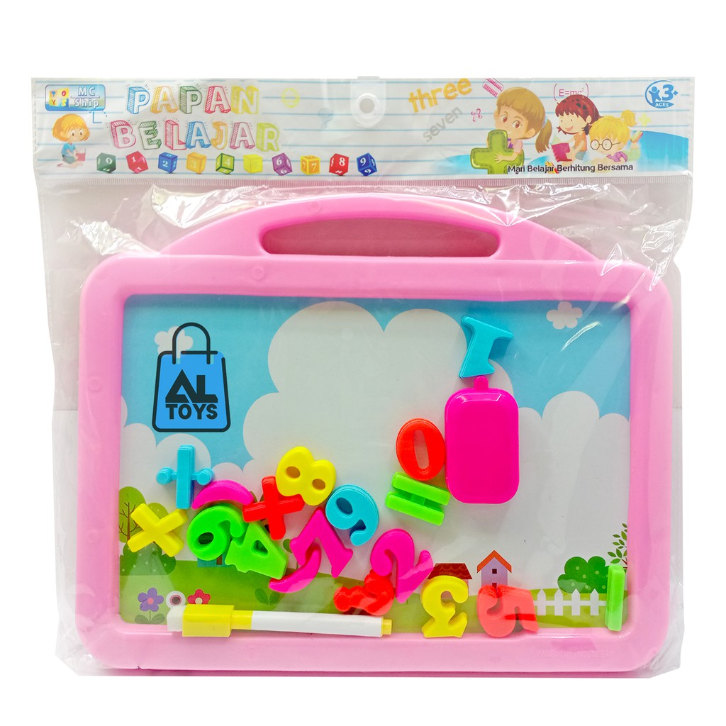 Children's Whiteboard Magnet Learning Letters and Numbers Children's ...