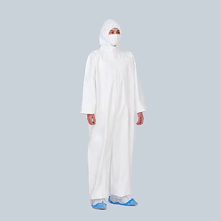 PPE Isolation Clothing Full body protection Suit Disposable Isolation ...