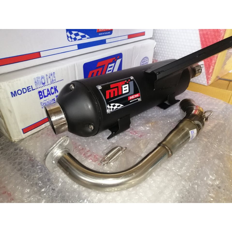 MT8 Stainless Tip Power Pipe Yamaha Mio i 125 / M3 | Shopee Philippines