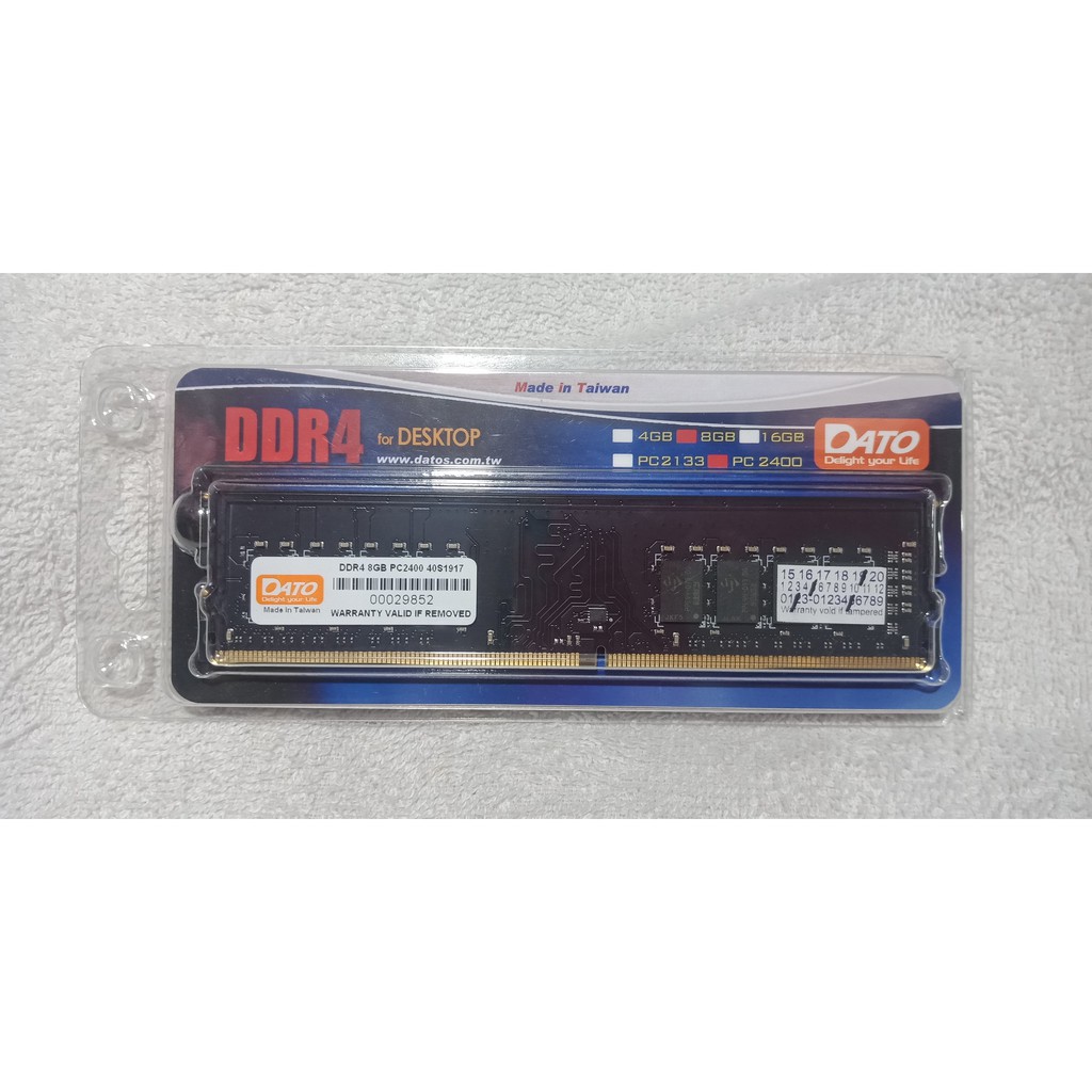 memory dato 8gb 2666 ddr4 desktop | Shopee Philippines