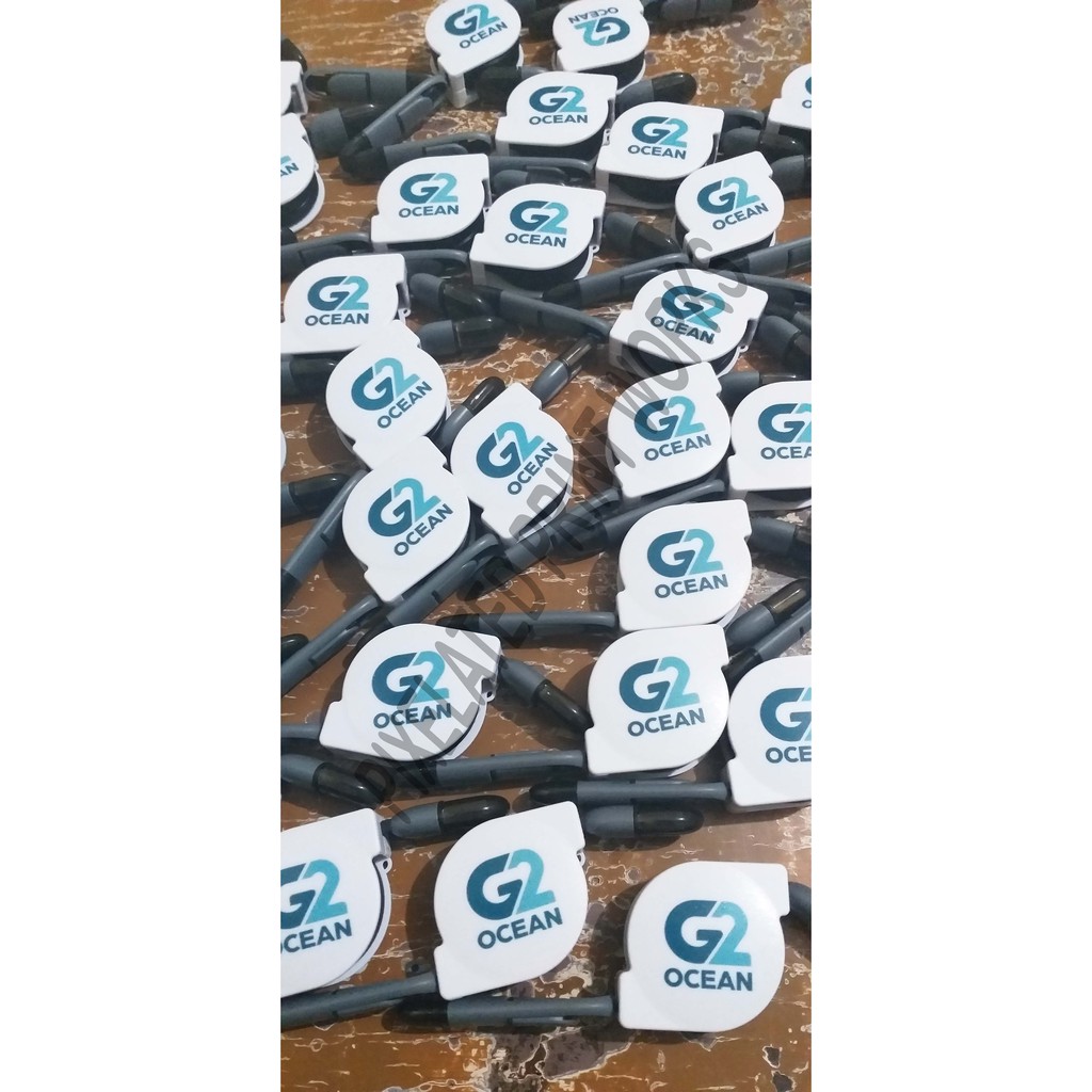 PERSONALIZED Retractable USB Cable Charger with Print (30 pieces ...