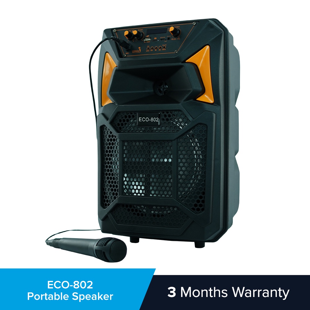 Portable Bluetooth Speaker 200W Super Bass RGB light with microphone ...