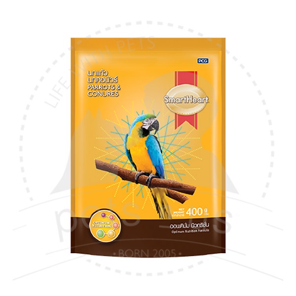 SmartHeart Parrot Dry Food 1kg | Shopee Philippines