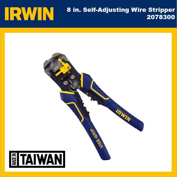 Irwin 8-inch Self Adjusting Wire Stripper - 2078300 | Shopee Philippines