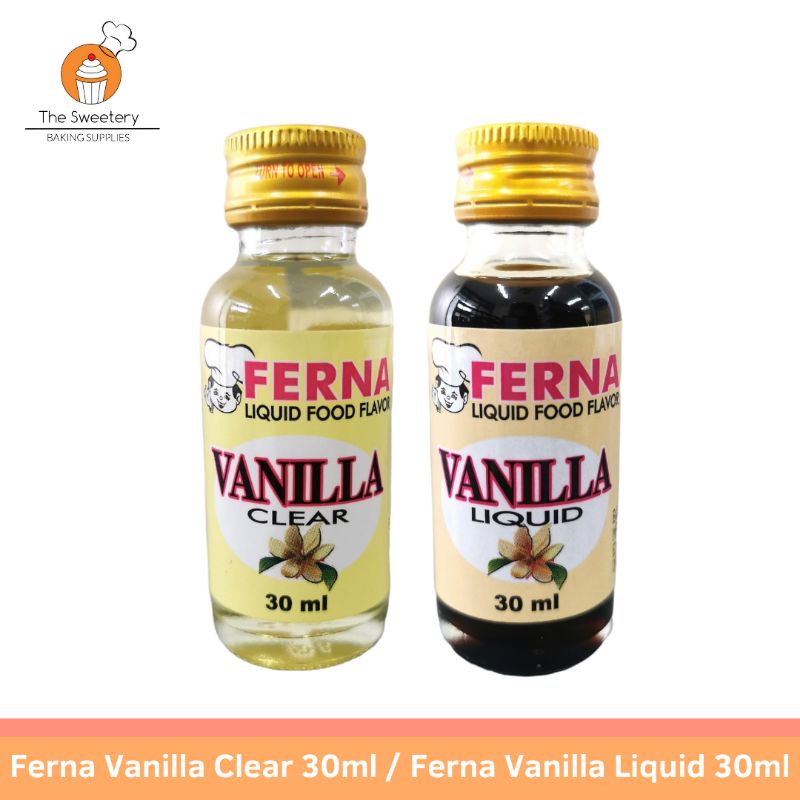Ferna Vanilla Liquid / Vanilla Clear 30ml | Shopee Philippines