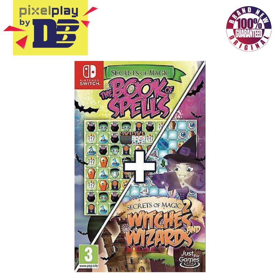 Nintendo Switch Secrets Of Magic The Book Of Spells + Secrets Of Magic ...