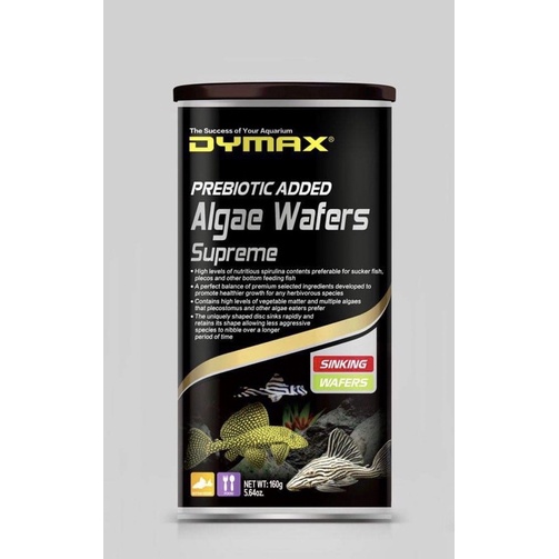 DYMAX ALGAE WAFERS SUPREME 160g | Shopee Philippines