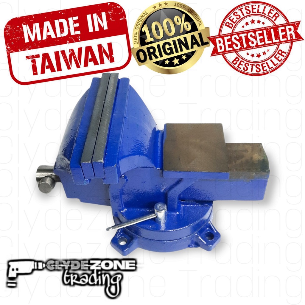 Taiwan made Heavy Duty Bench Vise | Shopee Philippines