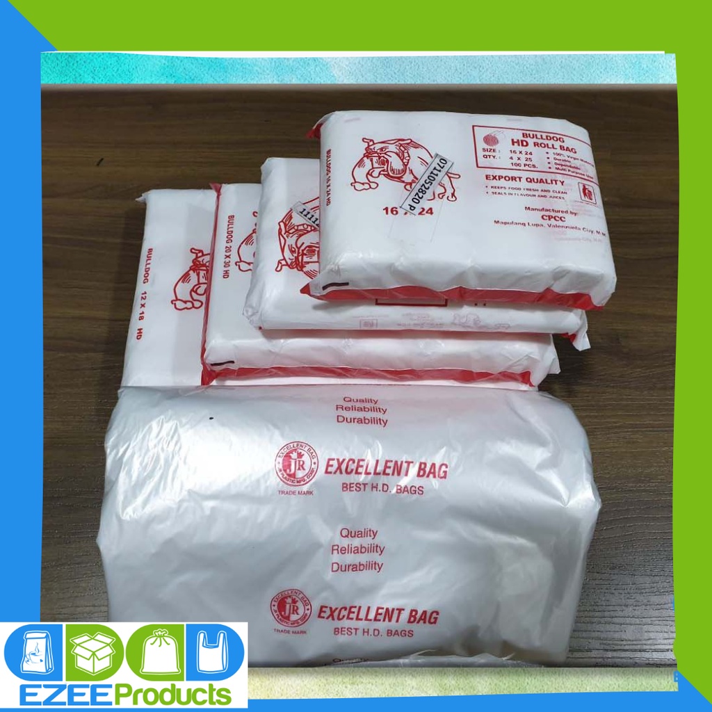 EZEE Products Multi-Purpose Packing HD Plastic Labo Roll Bag for Ulam ...