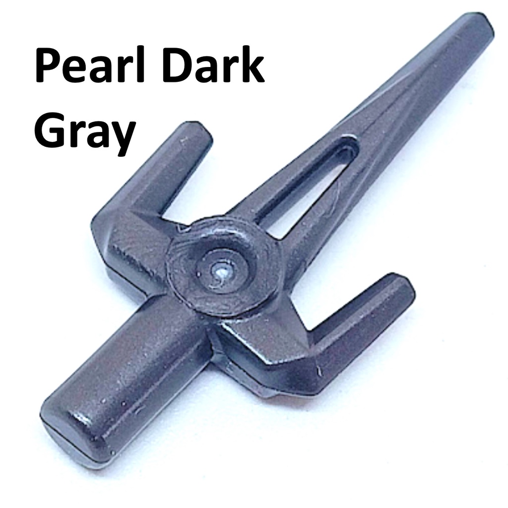 LEGO Minifigure Weapon Parts 98139 Sai | Shopee Philippines