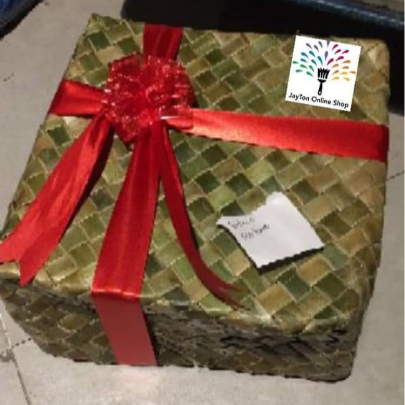 tampipi pandan box 10*10*4 , 9*9*4, 10*10*3,8*12*3, 8*10*4 | Shopee ...